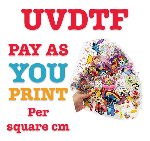 Order UVDTF Transfer By Size - DTF Central